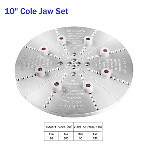 Snapklik.com : NAGU 10 Cole Jaw Set For Nova Chucks,1 X 8tpi Jaw ...