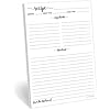 Amazon.com: 321Done Recipe Paper 5.5x8.5 White, 50-Pack, Made in USA ...
