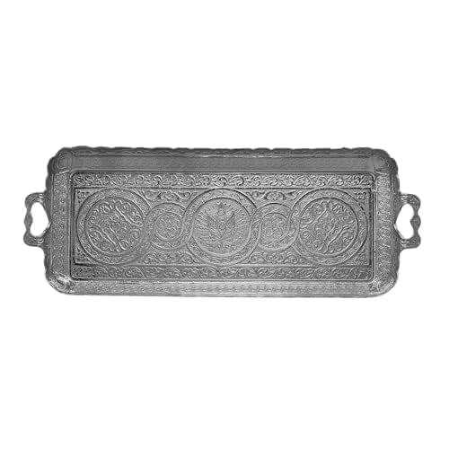 Amazon.com: Vintage Handmade Long Metal Tray - Ideal for Kitchen and ...