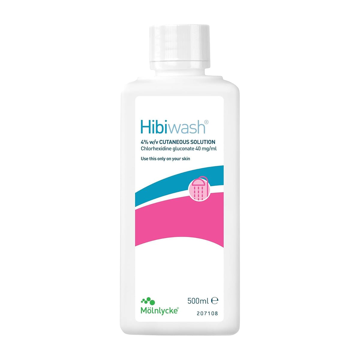 Hibiwash Antibacterial Skin Cleanser 500ml - Antimicrobial Pre-Surgical ...