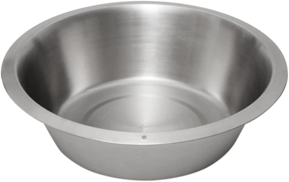 Amazon.com: Lindy's 12 Quart Stainless Steel Flat Bottom Dish Pan ...