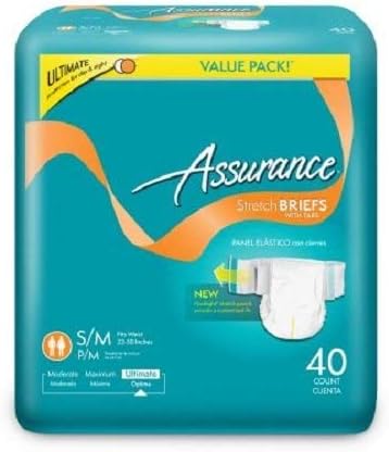 Amazon.com: Assurance Stretch Briefs with Tabs, Ultimate Absorbency ...