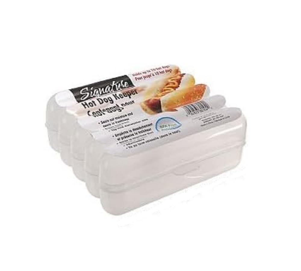 Amazon.com: Hot Dog Keeper 5.25"x4.75"x2.25" : Home & Kitchen