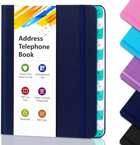 Amazon.com : BLESWIN Address Book – Telephone and Address Book with ...