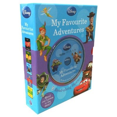 Disney Pixar Adventures 5 Book & CD Collection [Paperback] by Disney ...