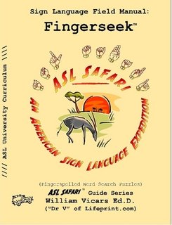 Sign Language Field Manual: Fingerseek: William Vicars: 9780974954318 ...