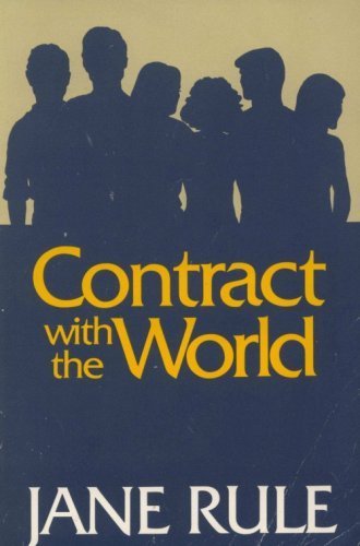 Contract With the World: Rule, Jane: 9780941483797: Amazon.com: Books