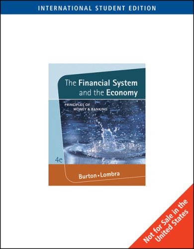 Buy The Financial System and the Economy: Principles of Money and ...