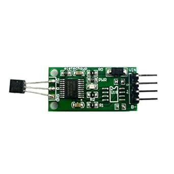eletechsupDS18B20 Modbus Rtu RS485 RS232 TTL Temperature Sensor Board ...
