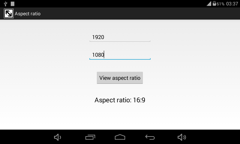 Aspect ratio - App on Amazon Appstore