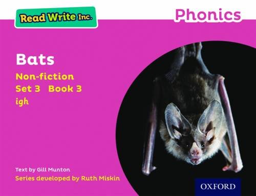 Read Write Inc. Phonics: Bats (Pink Set 3 Non-fiction 3): Munton, Gill ...