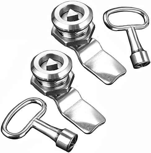 Litensh Electric Meter Box Latch Gas Meter Box Lock Post Box Lock with ...