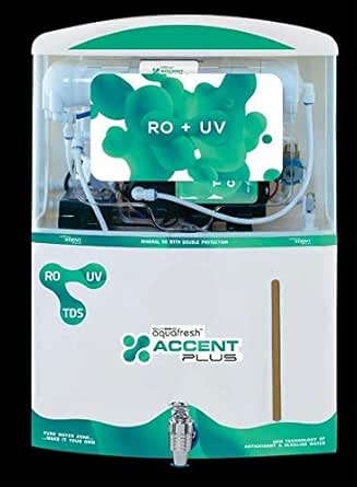 Classic Aquafresh Plastic 12 L RO, UV, UF, TDS, Alkaline Water Purifier ...