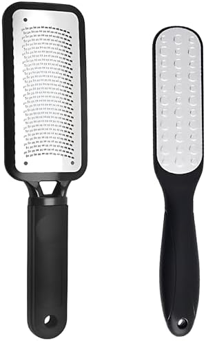 Amazon.com : 2-Pack Foot Files Callus Remover Stainless Steel Foot Rasp ...