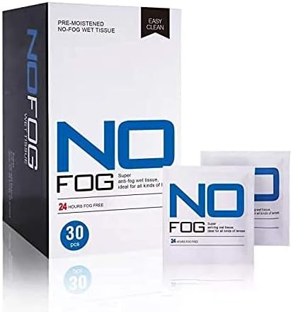 Anti Fog Wipes for Glasses (30Packs), Individually Wrapped Anti-Fog ...