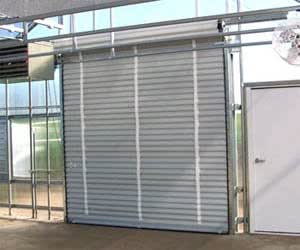 Trac-Rite 944WL Roll-Up Door - 10' wide x 10' tall w/ chain hoist ...