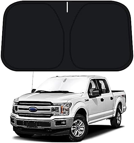 Amazon.com: PIMCAR Windshield Sun Shade for 2015-2020 Ford F150 (Lariat ...