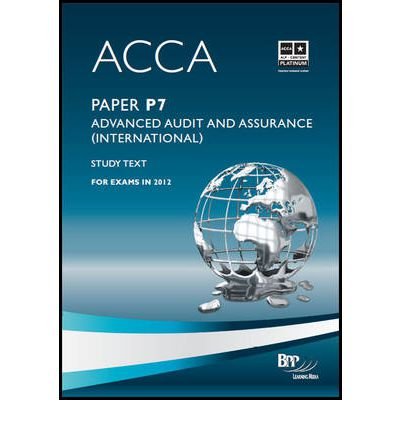 Buy ACCA - P7 Advanced Audit and Assurance (GBR): Paper P7: Passcards ...