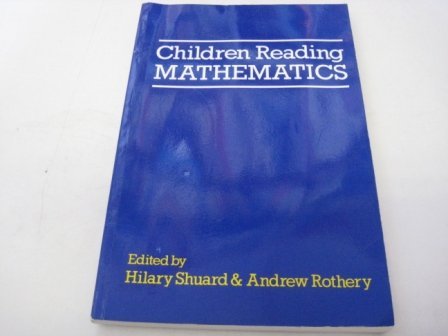 Children Reading Math: Shuard, Hilary, Rothery, Andrew: 9780719540936 ...