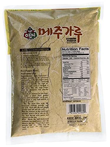 Frijol de soja fermentado Meju Garu, 1 libra .4 unidades