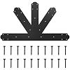 Amazon.com: Gable Plate Black Powder-Coated Truss Connector Plates, 8: ...