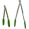 Amazon.com: Kitchen Tongs Set of 2 – 9 inch & 12 inch – Stainless Steel ...