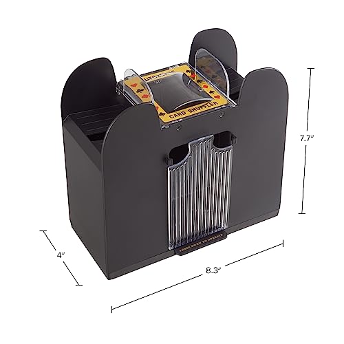 Snapklik.com : Automatic Card Shuffler - Battery-Operated 6-Deck ...