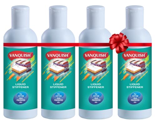 VANQUISH Liquid Stiffener is a quick and easy way of stiffening clothes ...