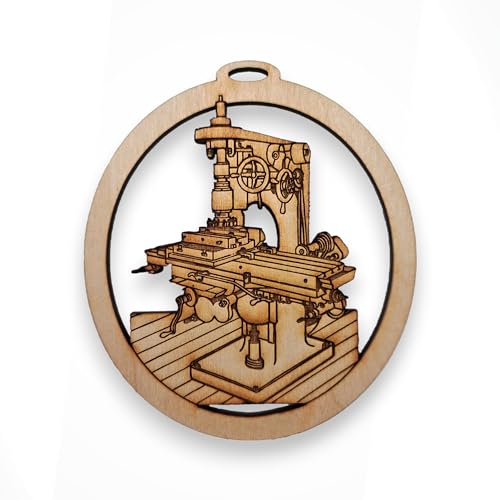 Amazon.com: Personalized Metal Milling Machine Ornament, Exceptional ...