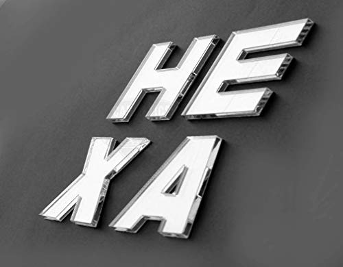 Carmetics Hexa 3d Letters For Tata Hexa Tata Hexa Accessories ...