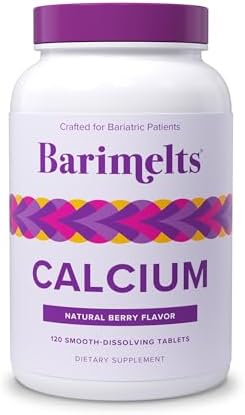 Amazon.com: BariMelts Citrato de calcio, vitaminas bariátricas ...