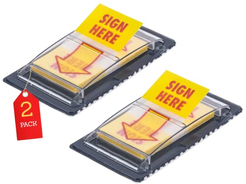 Snapklik.com : 1InTheOffice Sign Here Stickers