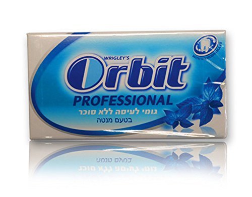 Amazon.com : Kosher Orbit Peppermint Tabs Sugar Free Gum (12 Pack ...