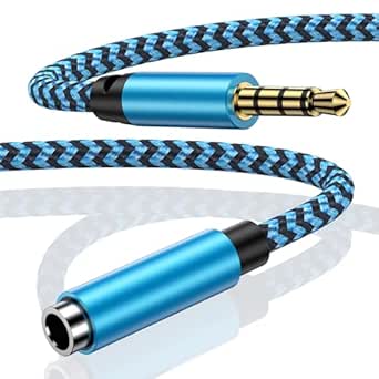 Amazon.com: Headset Extension Cable 4 Pole TRRS Hi-Fi Sound Stereo Male ...