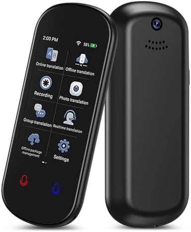 Amazon.com : Language Translator Device,Portable Voice Translator ...