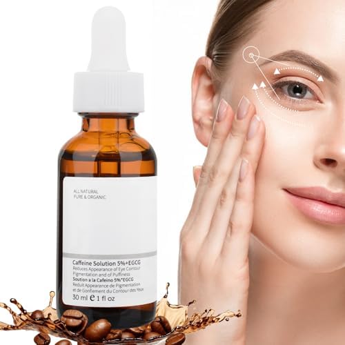 Amazon.com: THE ORDINARY Caffeine Solution 5% + EGCG, Depuffing Eye ...