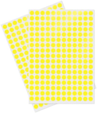 Amazon.com: Meitaat 2040 Pcs Small Dot Stickers 0.4 Inch Writable ...