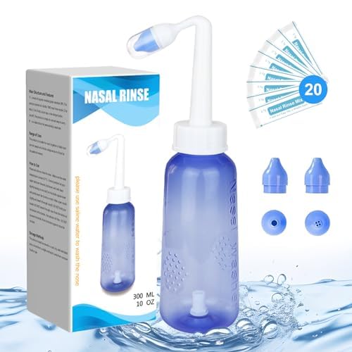 300 Ml Nasal Rinse Neti Pot Sinus Rinse Bottle Gentle | Desertcart INDIA