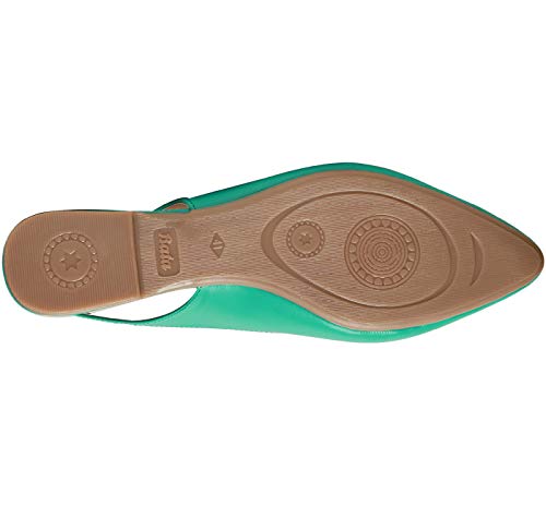 Buy BATA Women's Talisa Green Ballet Flats - 8 UK/India (41 EU)(5517316 ...