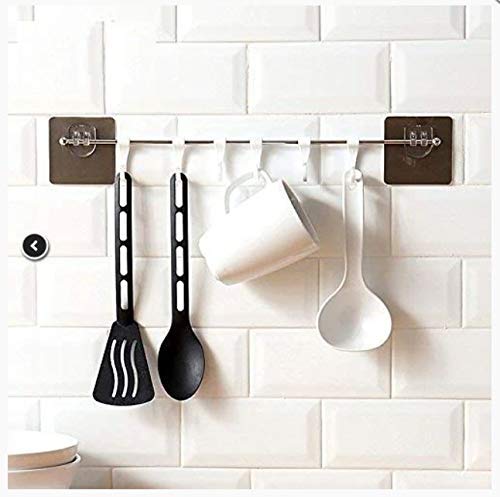 SM Enterprise Plastic Hanger Sticker Self Adhesive Multipurpose Hanger ...