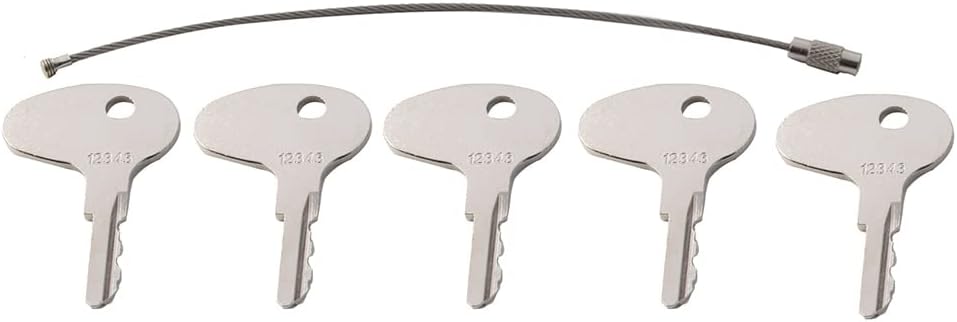 Amazon.com: Newsmarts Ignition Starter Switch Key, 5PCS Ignition Key ...