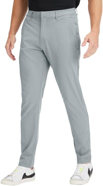 Fabletics Men's The Only Pant (Classic Fit), External Pocket, Water ...