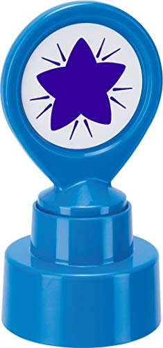 COLOP motivational stamp - Blue star | 147164 | Teacher reward school ...