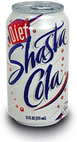 Amazon.com : Shasta Diet Cola, 12 Count, 12 Ounce Cans (Pack of 2 ...