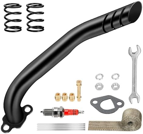 Amazon.com: XIKOBY 212cc Exhaust Pipe Kit Compatible with Predator 212 ...