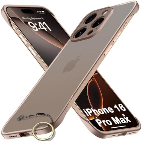 TheGiftKart Hybrid Ultimate Slim Back Case Cover for iPhone 16 Pro Max ...