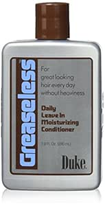 Amazon.com : Duke Greaseless Daily Leave In Moisturizer Conditioner, 7. ...