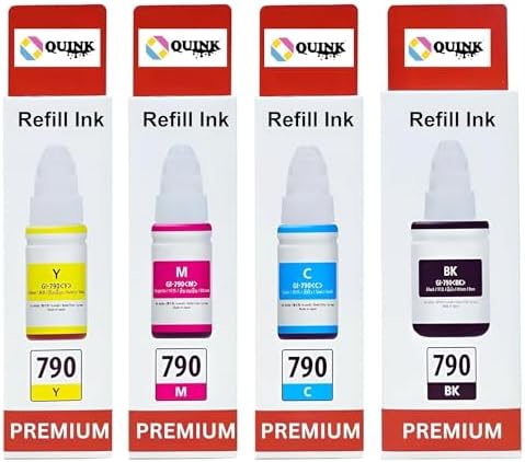 amazon basics GI 790 Ink Refill for Canon PIXMA G1000, G1010, G1100 ...