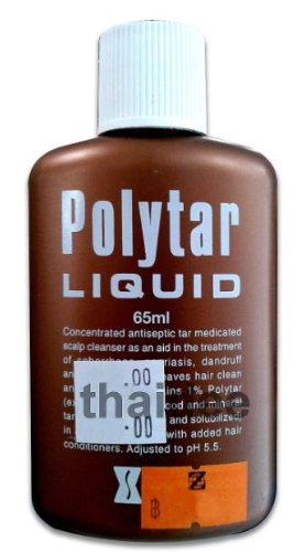 Amazon.com : Polytar Liquid 65 Ml Concentrated Antispetic Tar Scalp ...