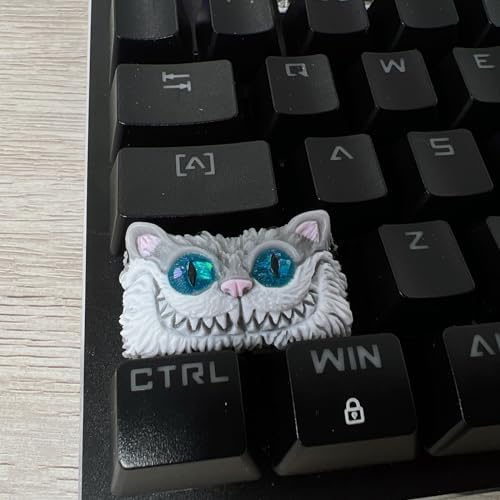 Amazon.com: LINWIN Cat Keycap - Custom Keycaps for Caps Lock Key - for ...